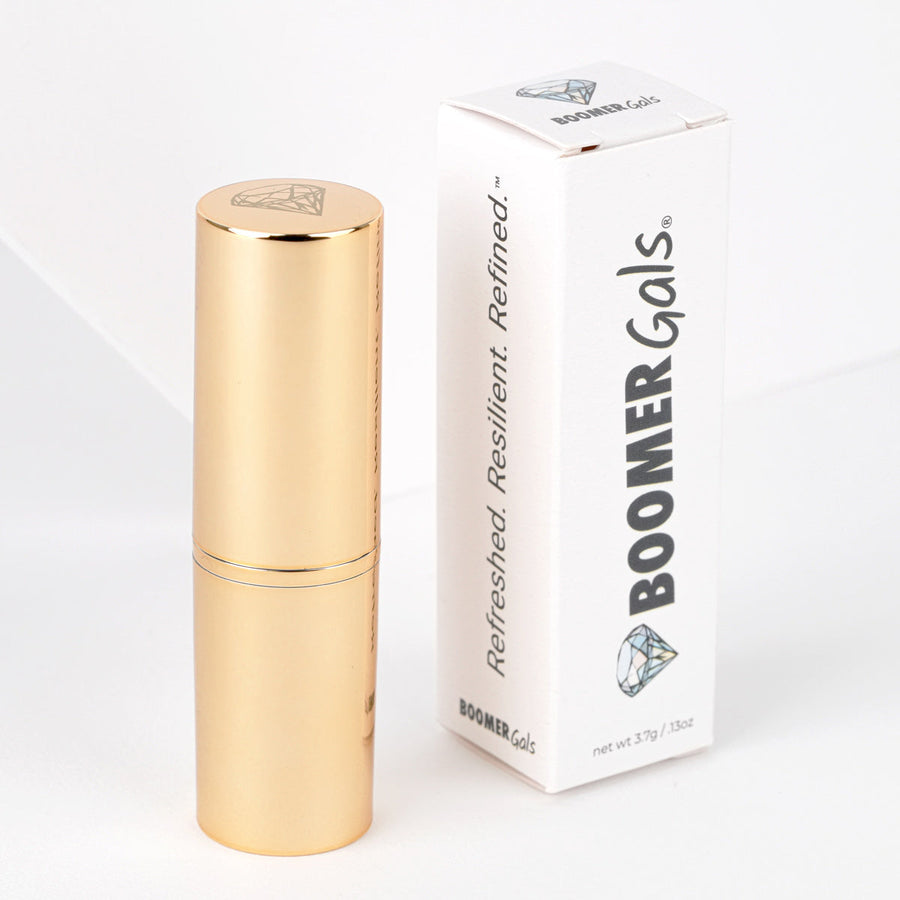 Diane’s shimmery burgundy – Boomer Gals